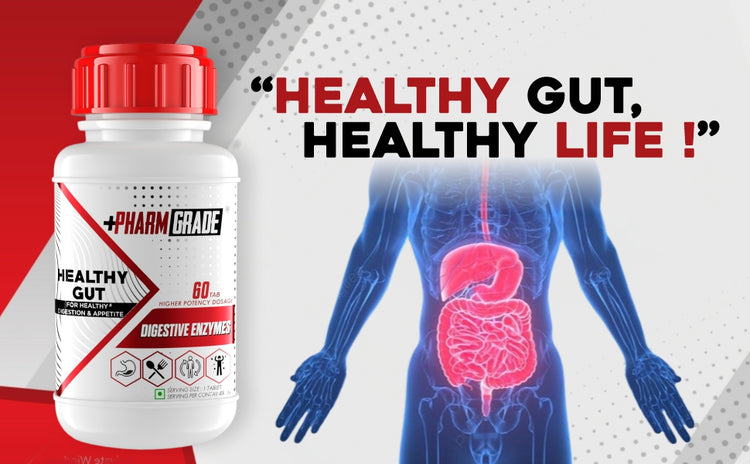 PharmGrade Healthy Gut - 60 Tabs – BigFlex Lifescience Pvt Ltd