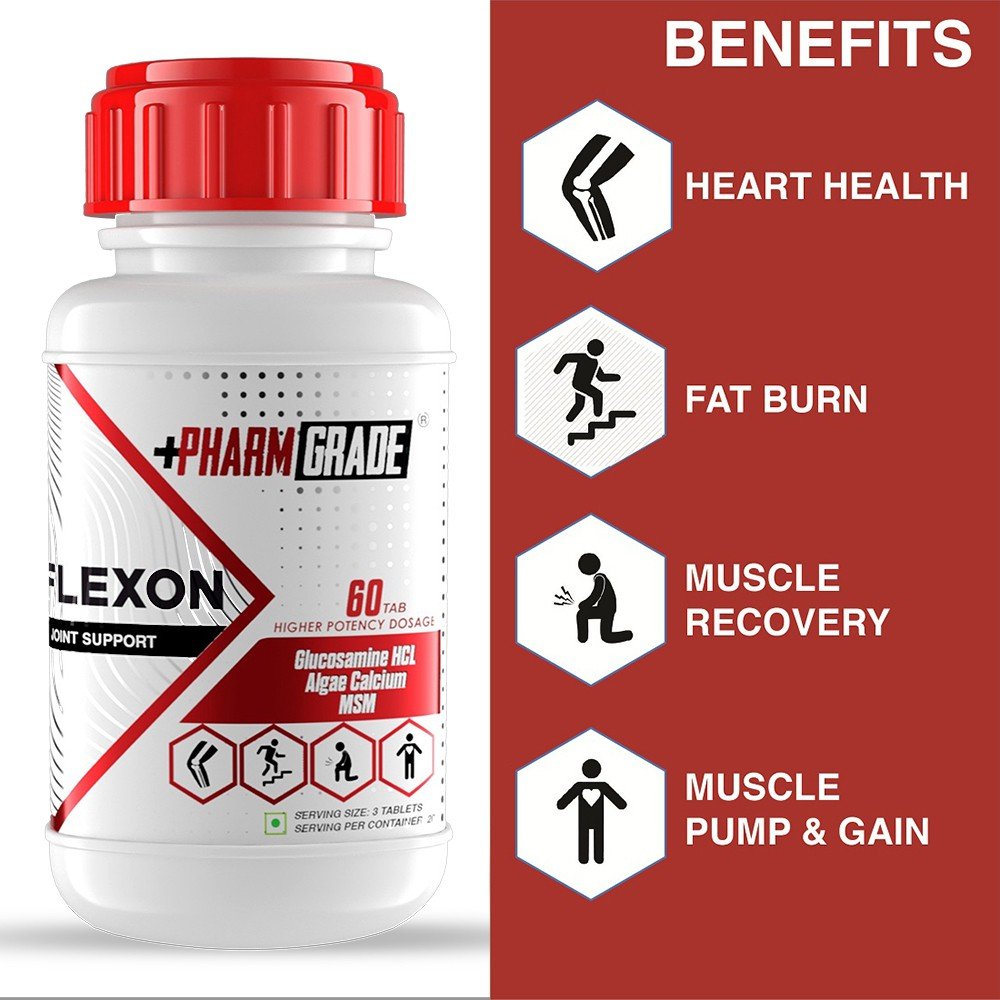 PharmGrade Flexon Algae Calcium - 60 Tabs – BigFlex Lifescience Pvt Ltd